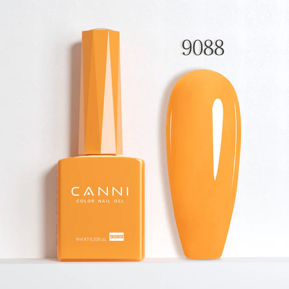CANNI® Hema Free 9ml Nail Gel Polish Soak Off LED Colours Shades 9073 ...
